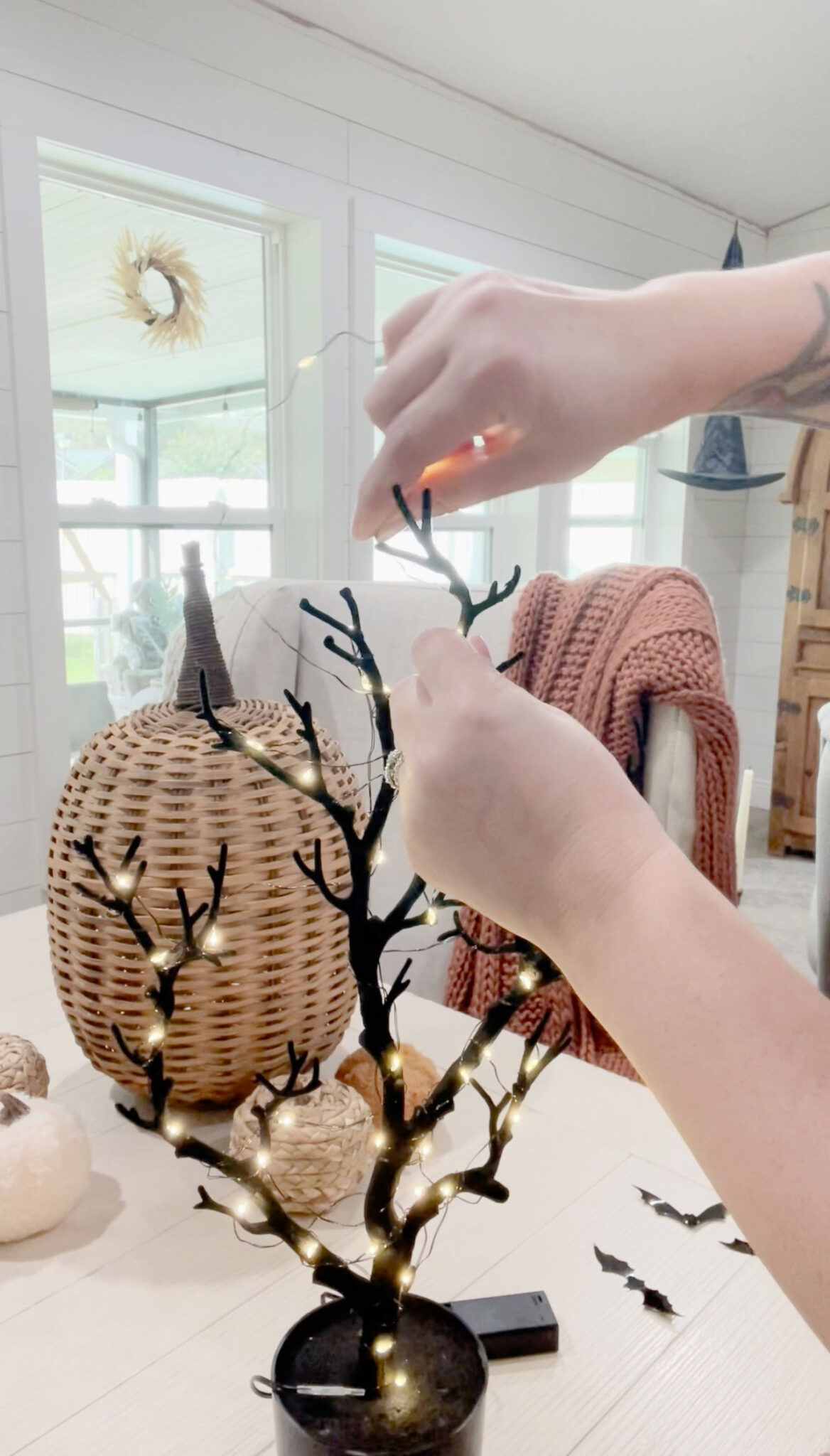 DIY Halloween Tree Tutorial - Beauty Within Home