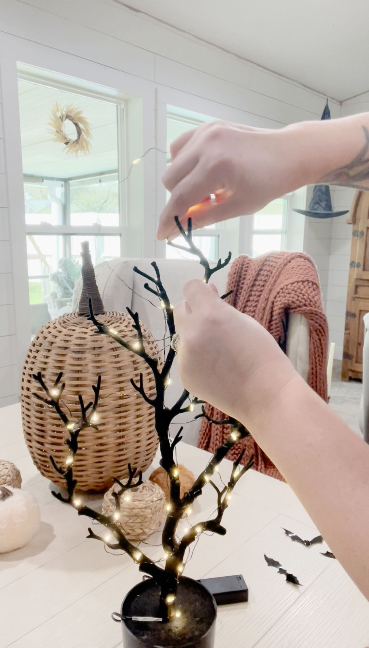 DIY Halloween Tree Tutorial - Beauty Within Home