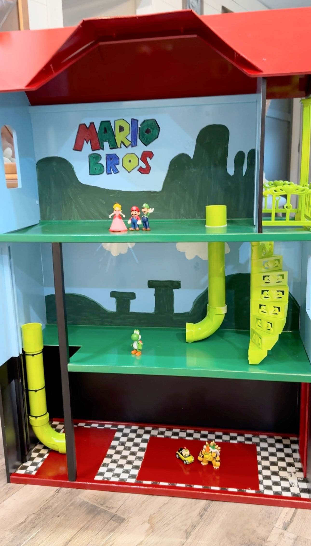Mario Playhouse DIY - Beauty Within Home